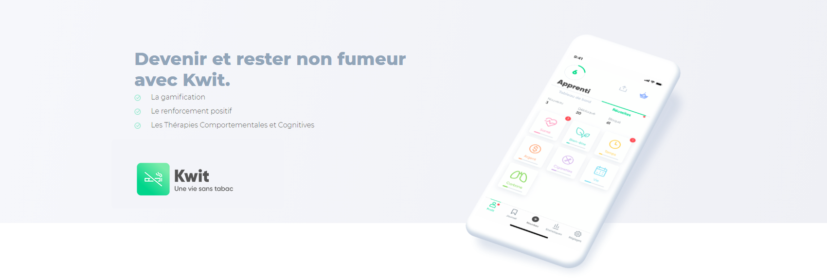 Kwit : nouveau programme de préparation au sevrage tabagique