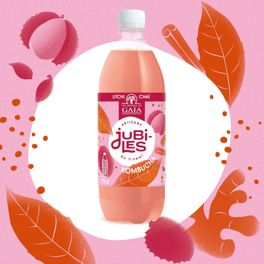 Kombucha Litchi & Chai, une boisson originale et responsable pour les fêtes